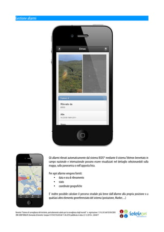 Scheda Tecnica BSDS Mobile | PDF