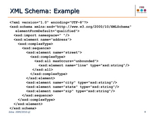[DSBW Spring 2010] Unit 10: XML and Web And beyond | PPT