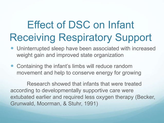 Developmentally Supportive Care | PPTX | Parenting Babies and Toddlers ...