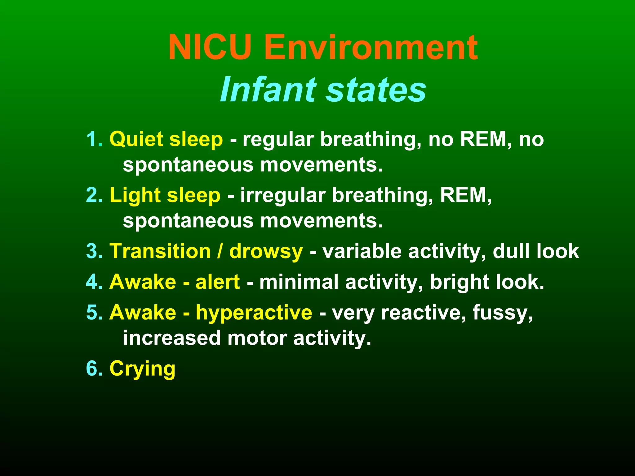 Developmentally supportive neonatal care | PPT
