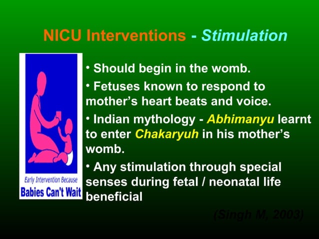Developmentally supportive neonatal care | PPT