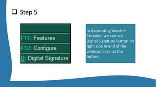 Digitally Signed Invoice Directly From Tally.Erp9