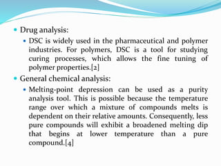 Differential Scanning Calorimetry (DSC) | PPTX