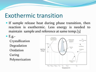 Differential Scanning Calorimetry (DSC) | PPTX