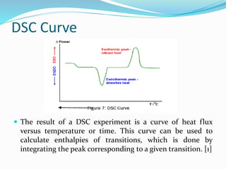 Differential Scanning Calorimetry (DSC) | PPTX