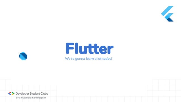 Flutter Dev 2019 | PPT