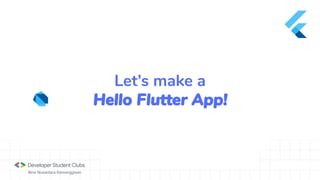 Flutter Dev 2019 | PPT