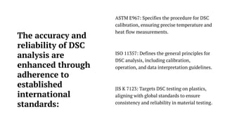Differential Scanning Calorimetry ( DSC ) | PDF