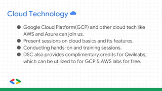 DSC MESCOE - 2020 - InfoSession | PPT