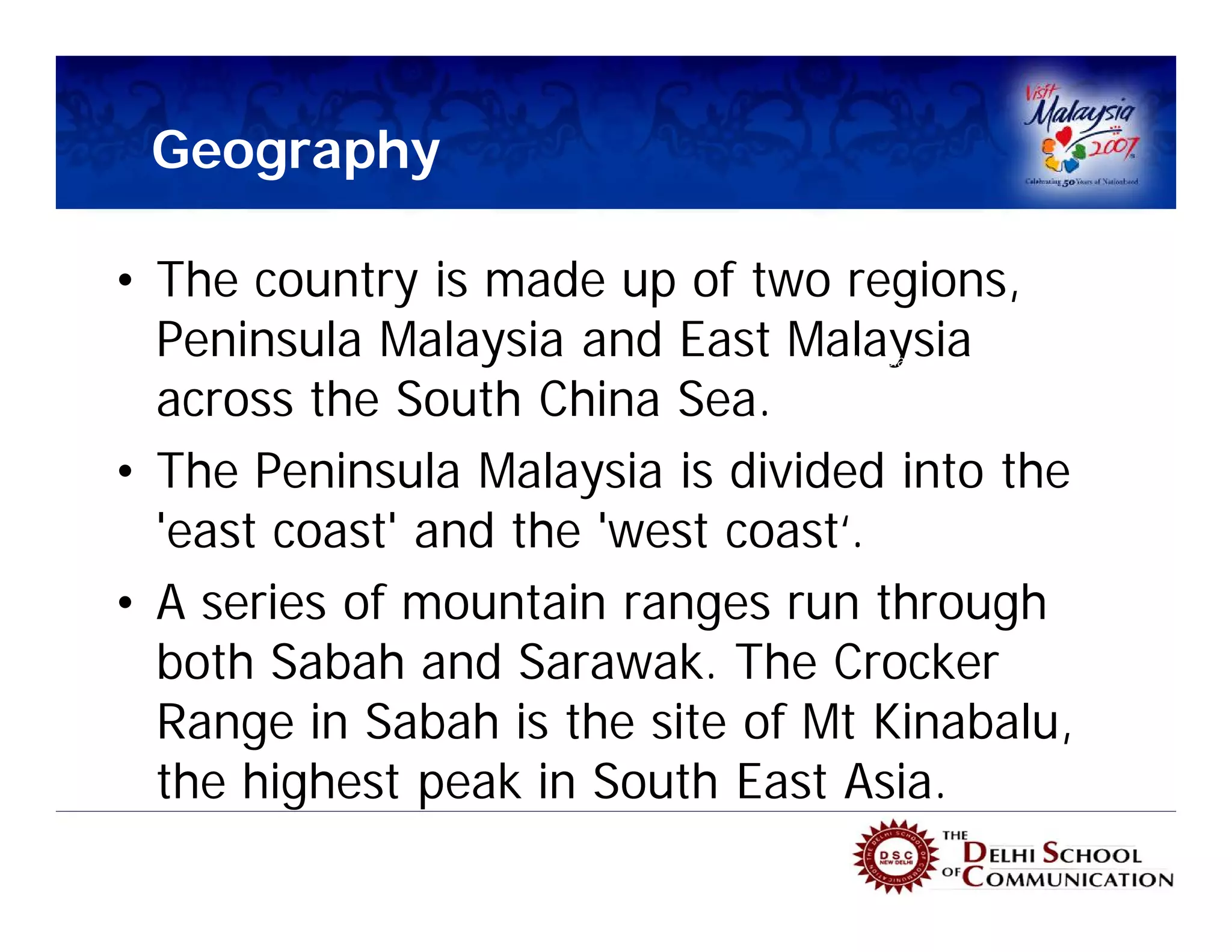 Culture Presentation on Malaysia | PDF