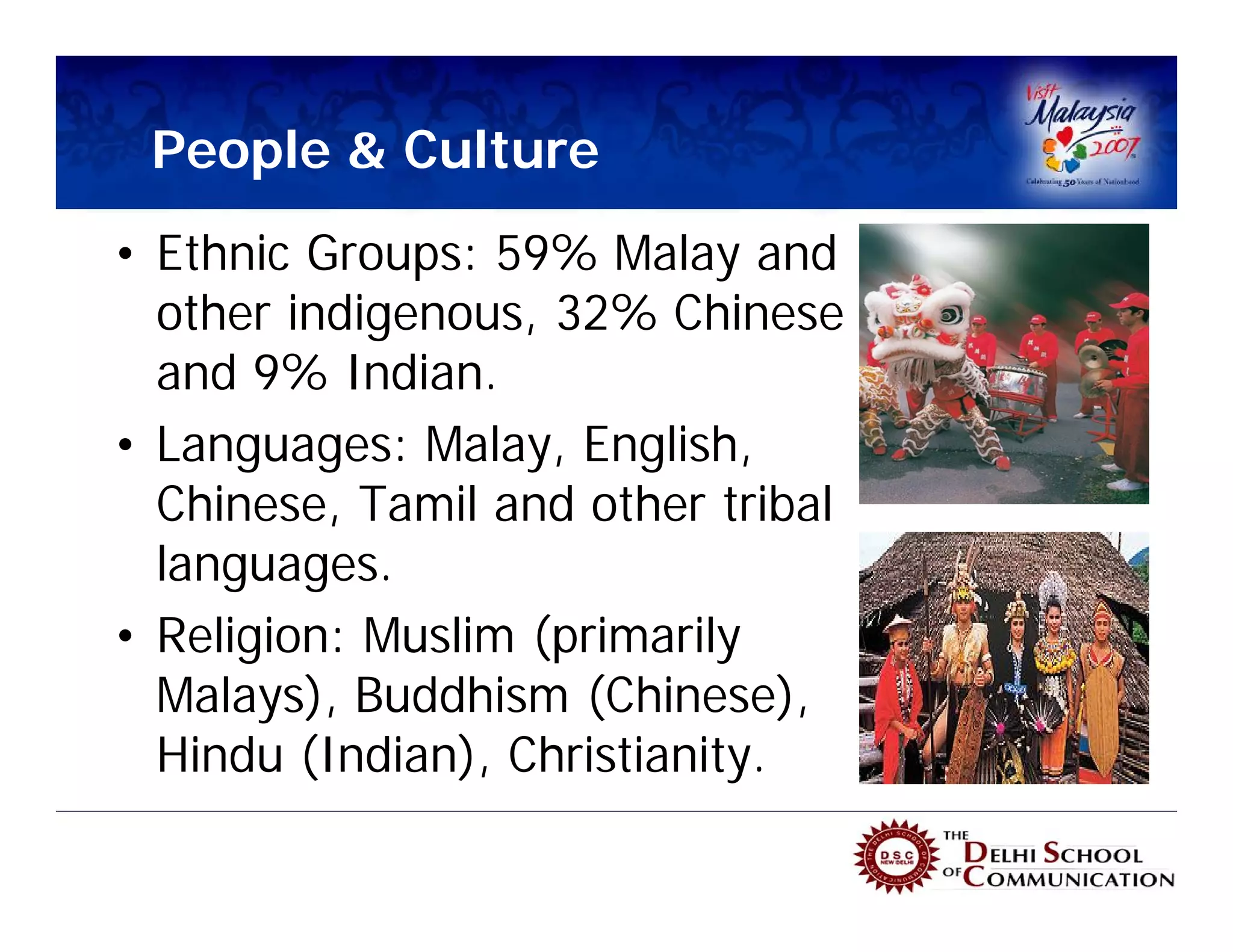 Culture Presentation on Malaysia | PDF