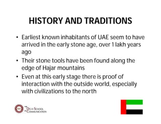 UAE Culture Presentation | PDF