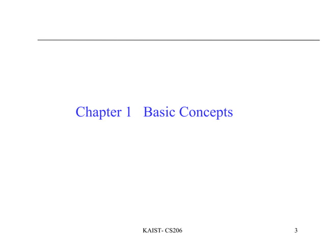 Chapter 1 Basic Concepts | PPT