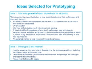 D school assignment 3 Prototype and Test | PPT