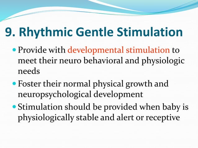 Developmental Supportive Care | PPTX