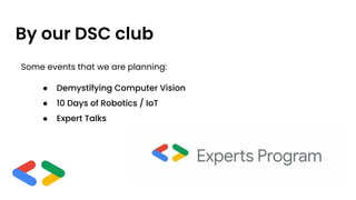 DSC GCOE, Nagpur intro session | PPT