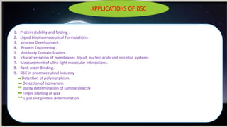 differential scanning calorimetry ppt presentation | PPTX