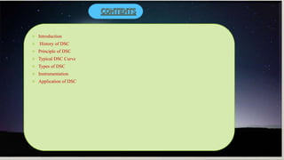 differential scanning calorimetry ppt presentation | PPTX