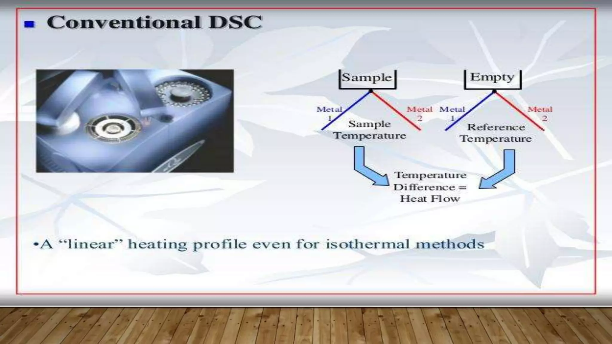 DIFFERENTIAL SCANNING CALORIMETRY(DSC) | PPTX