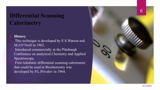 Differential Scanning Colourimetry | PPT