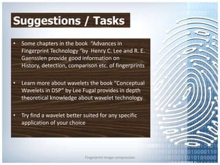 Fingerprint_compression | PPTX | Data Storage and Warehousing | Computing