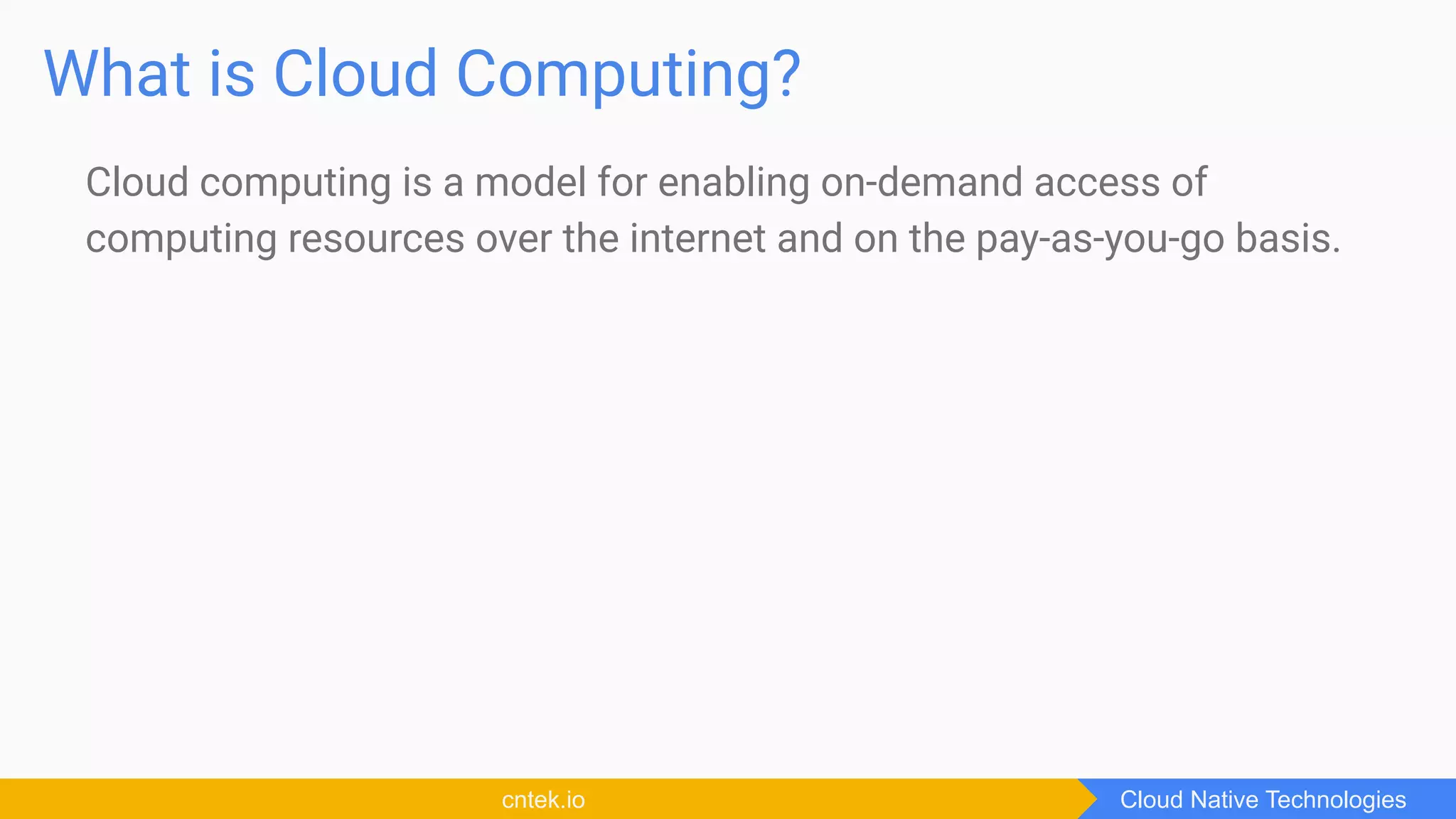 Introduction to Google Cloud Platform | PPT