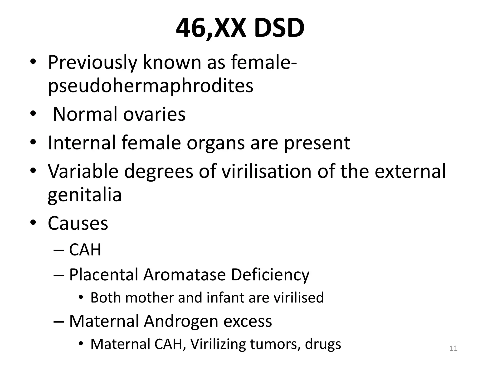 Approach to DSD (Ambiguous genitalia) | PPTX