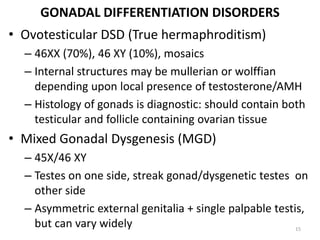 Approach to DSD (Ambiguous genitalia) | PPTX