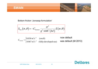 DSD-INT 2014 - SWAN Advanced Course - 01 - General introduction to waves and wave modelling | PDF
