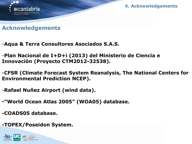 DSD-INT 2015 - Application to bay of Cartagena de Indias (Colombia)-javier f. barcena | PPT
