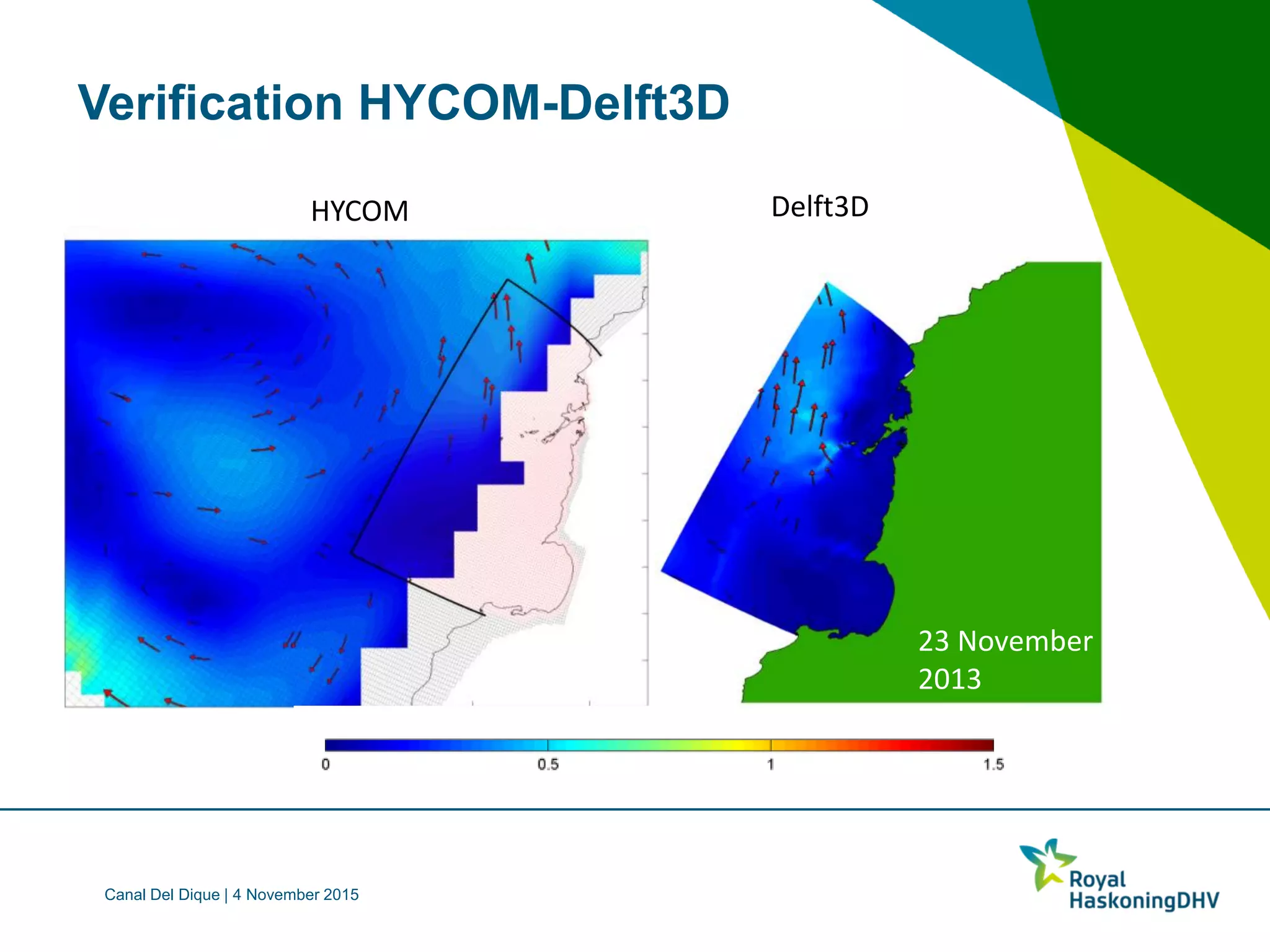 DSD-INT 2015 - Assessment using delft3 d of the impact of canal del dique - johan henrotte | PDF