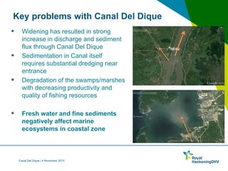 DSD-INT 2015 - Assessment using delft3 d of the impact of canal del dique - johan henrotte | PDF