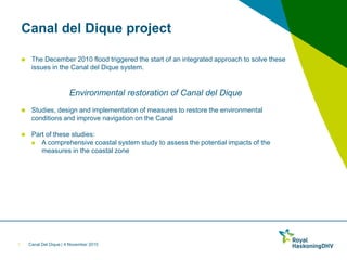 DSD-INT 2015 - Assessment using delft3 d of the impact of canal del ...