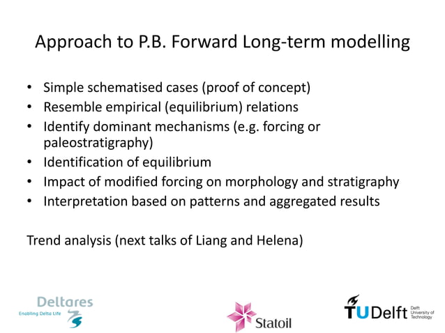 DSD-INT 2015 - Overview of development and plans - Dirk-jan Walstra | PDF