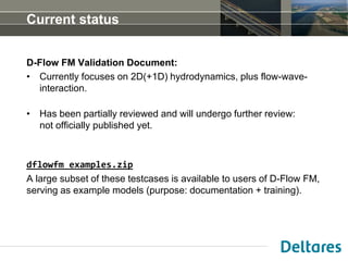 DSD-INT 2015 - validation of delft3 d fm - van dam | PDF