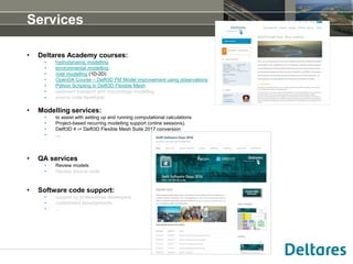 DSD-INT 2016 Delft3D Flexible Mesh Suite 2017 in a nutshell - Melger | PDF