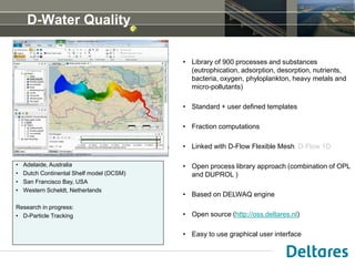 DSD-INT 2016 Delft3D Flexible Mesh Suite 2017 in a nutshell - Melger | PDF