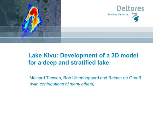 DSD-INT 2017 Lake Kivu - Development of a 3D (500 z-layers) model to ...