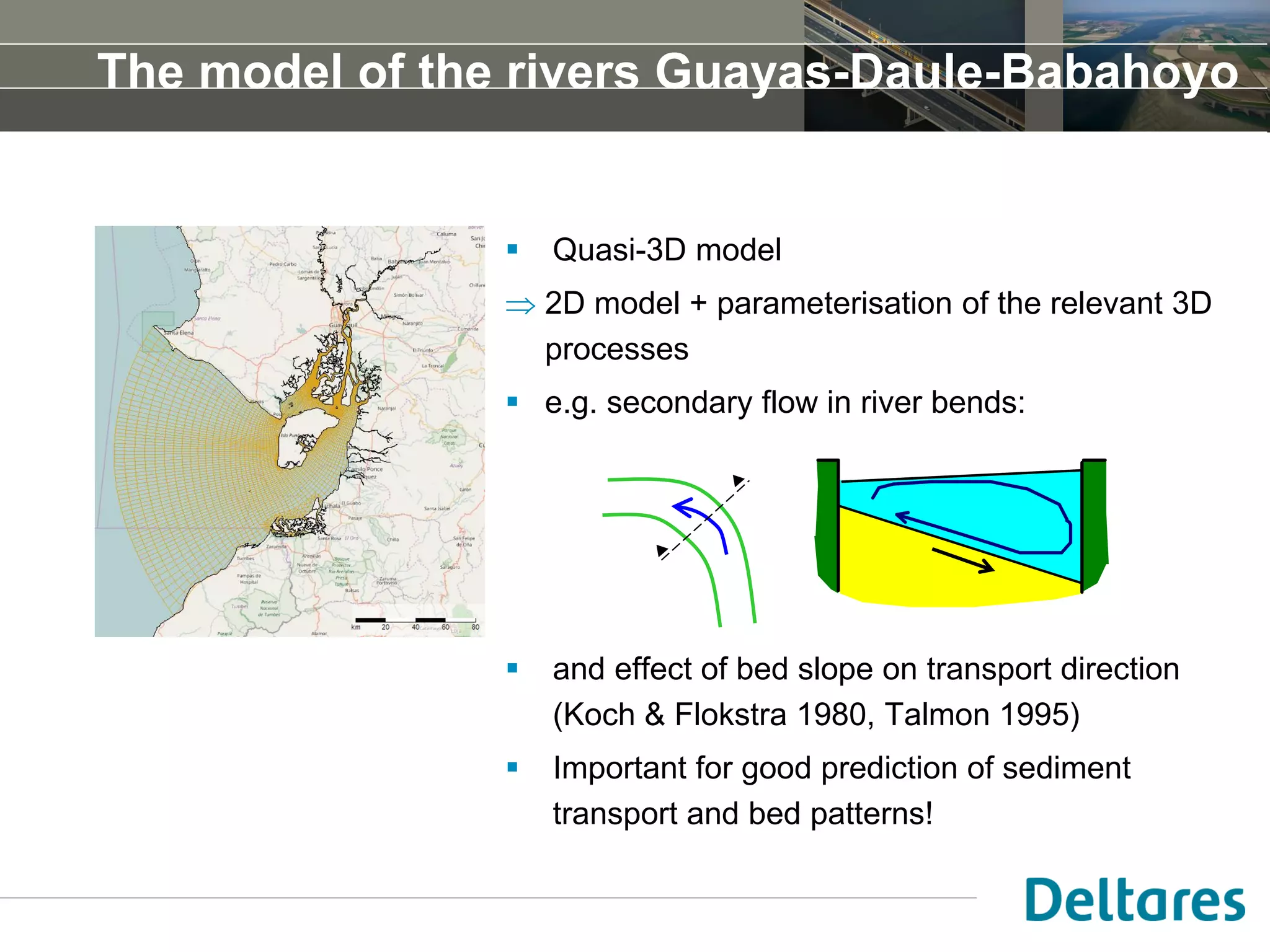 DSD-INT 2017 Morphological river modelling in Ecuador, using Delft3D FM ...