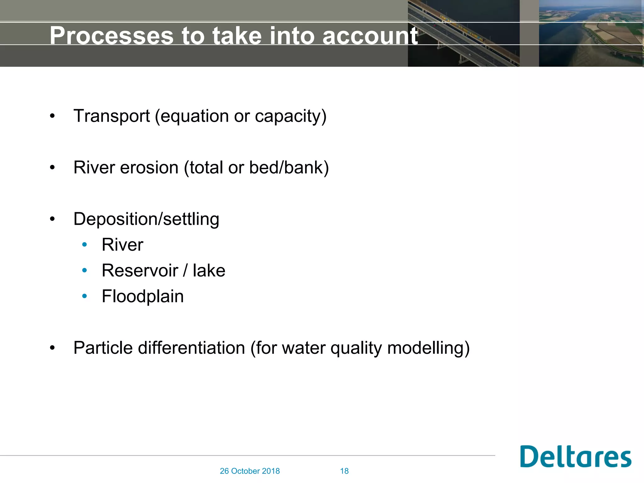 DSD-INT 2018 Catchment scale modelling of sediment dynamics using wflow ...