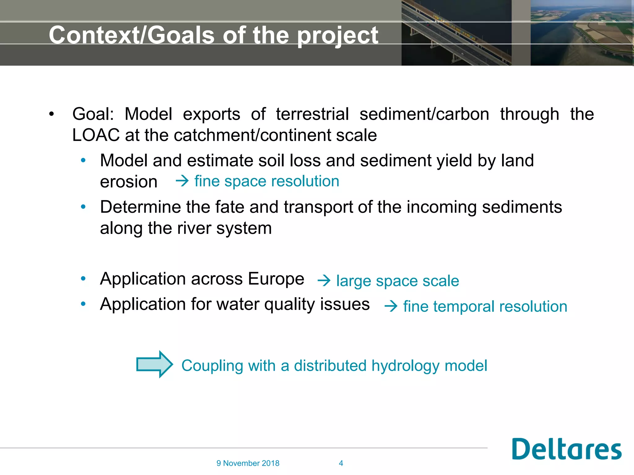 DSD-INT 2018 Catchment scale modelling of sediment dynamics using wflow ...