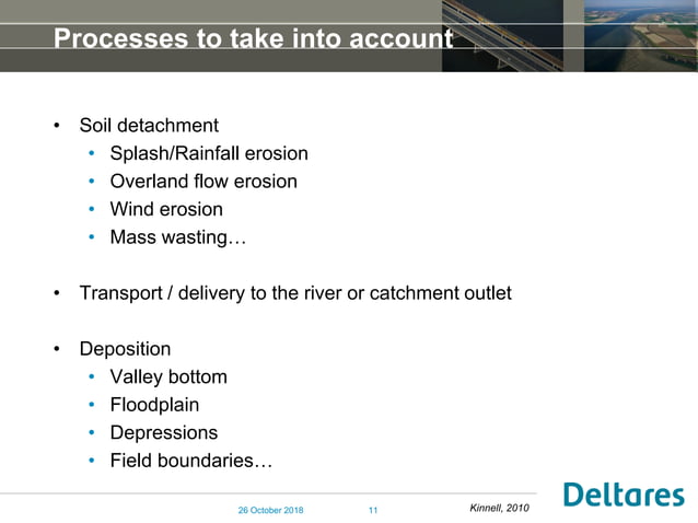 DSD-INT 2018 Catchment scale modelling of sediment dynamics using wflow ...