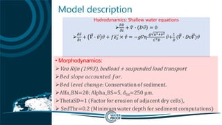 DSD-INT 2018 Morphodynamic evolution of tidal inlet systems using Delft3D FM: An idealized model ...