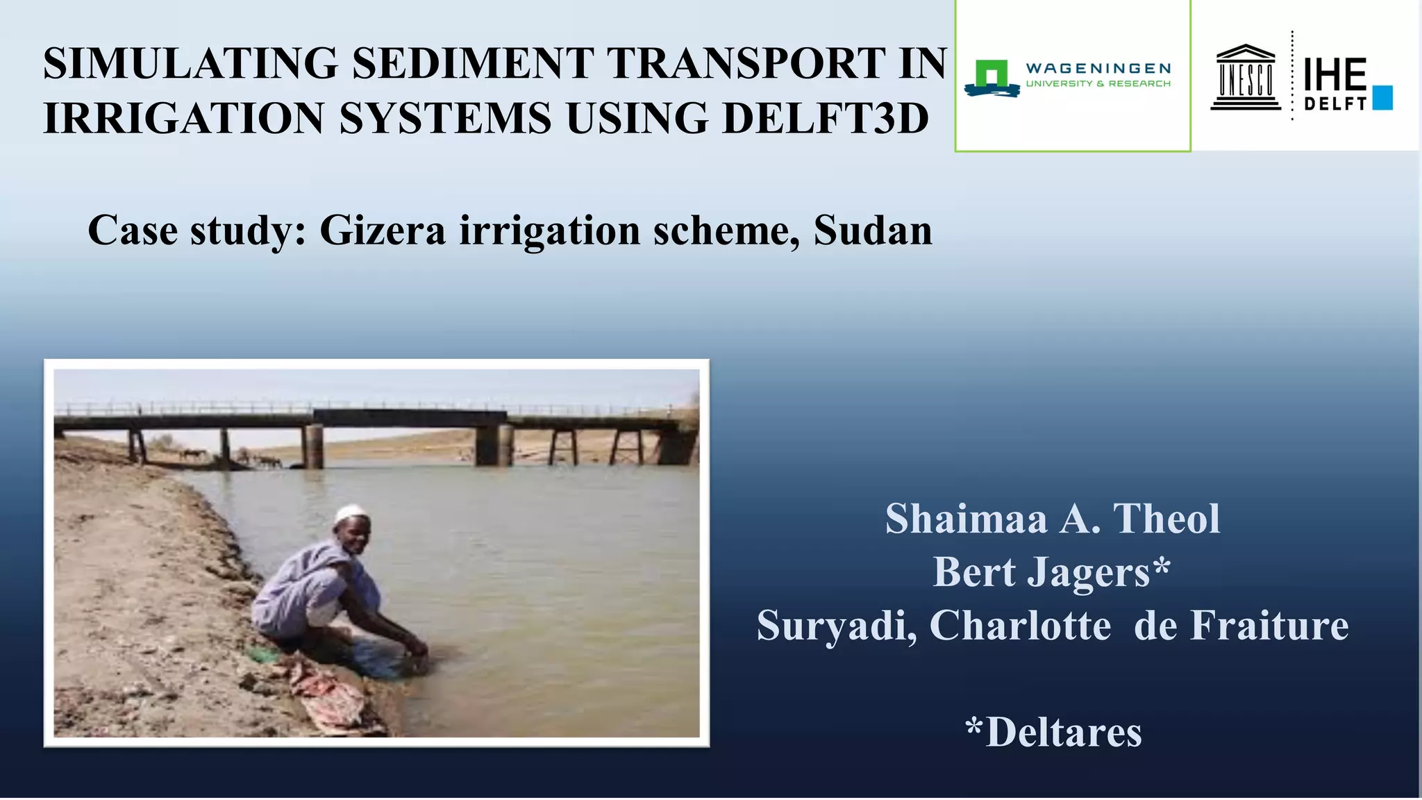 DSD-INT 2018 Simulating sediment transport in irrigation systems using ...