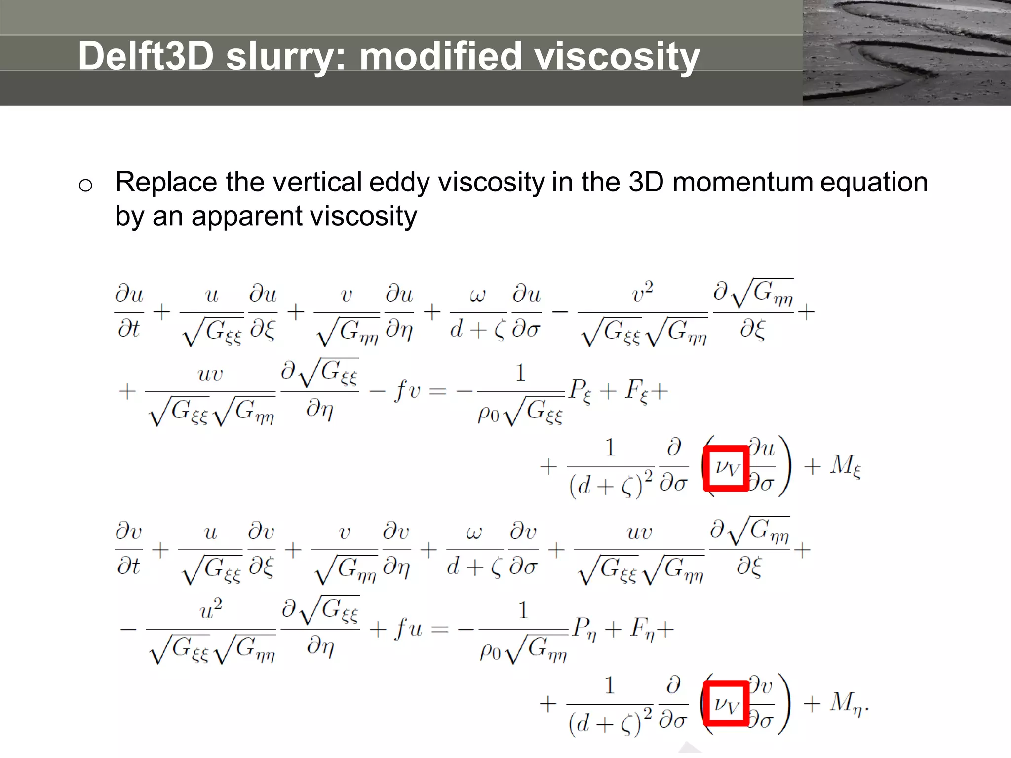DSD-INT 2018 Slurry modelling: development and application of a non ...