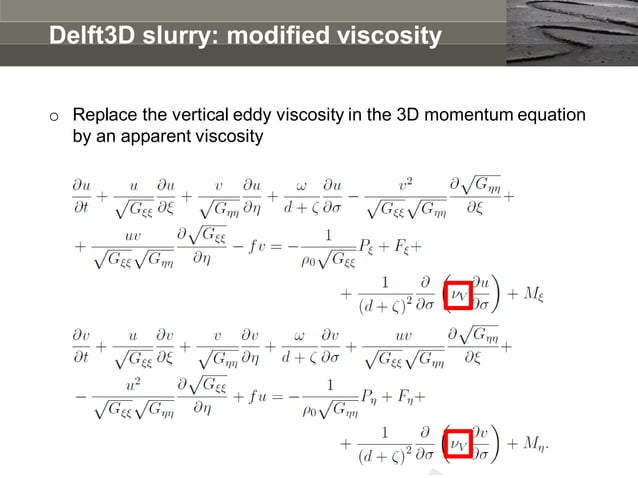 DSD-INT 2018 Slurry modelling: development and application of a non ...
