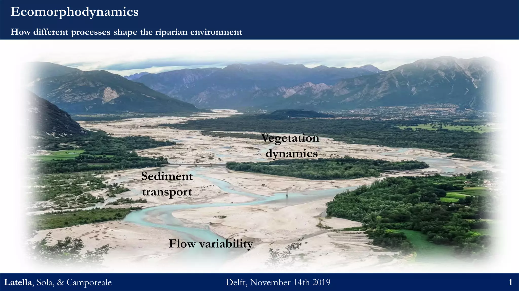 DSD-INT 2019 Ecomorphodynamic applications of Delft3D Flexible Mesh ...