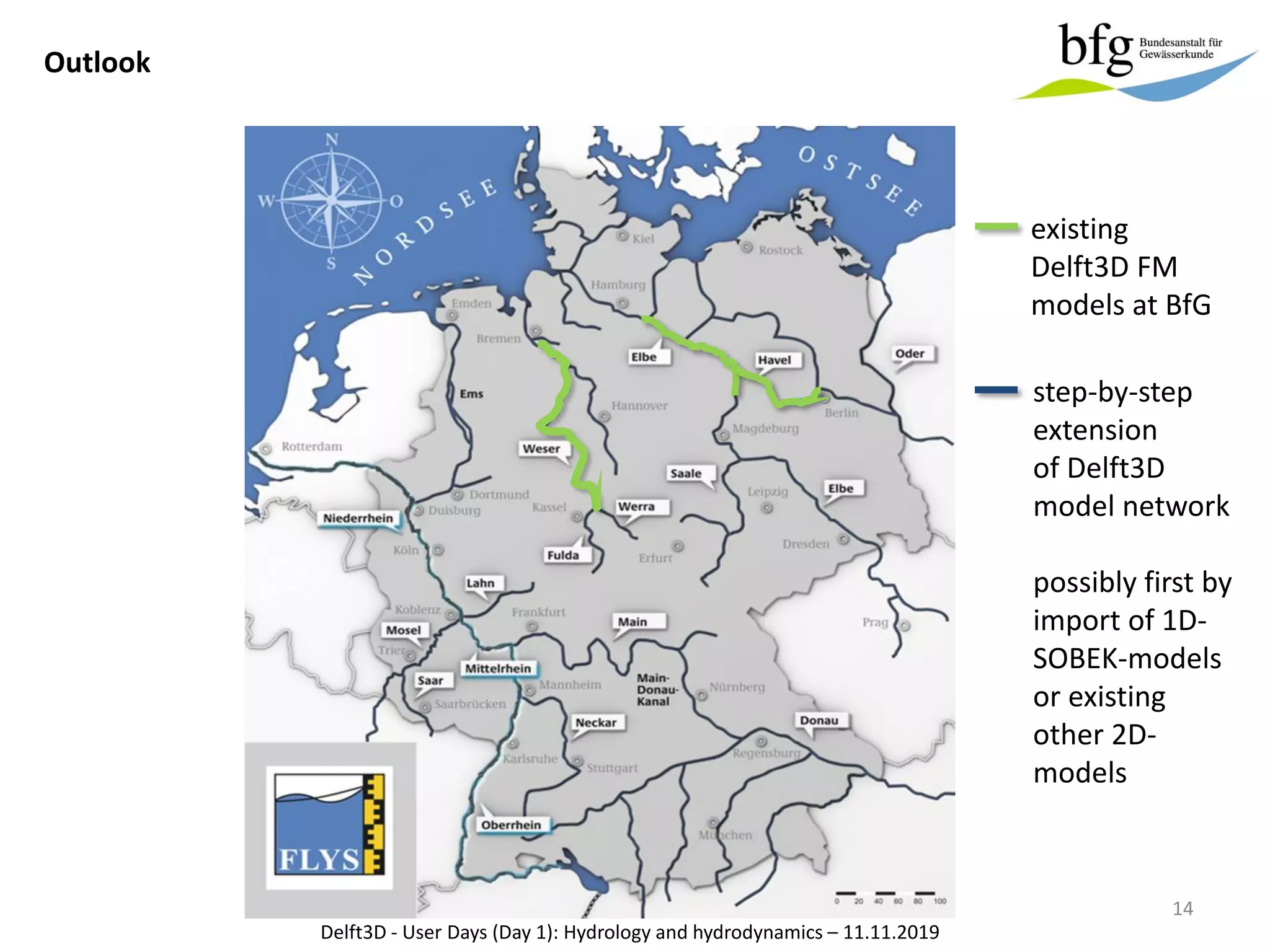 DSD-INT 2019 Large scale 2D-river modelling in German waterways-Promny ...