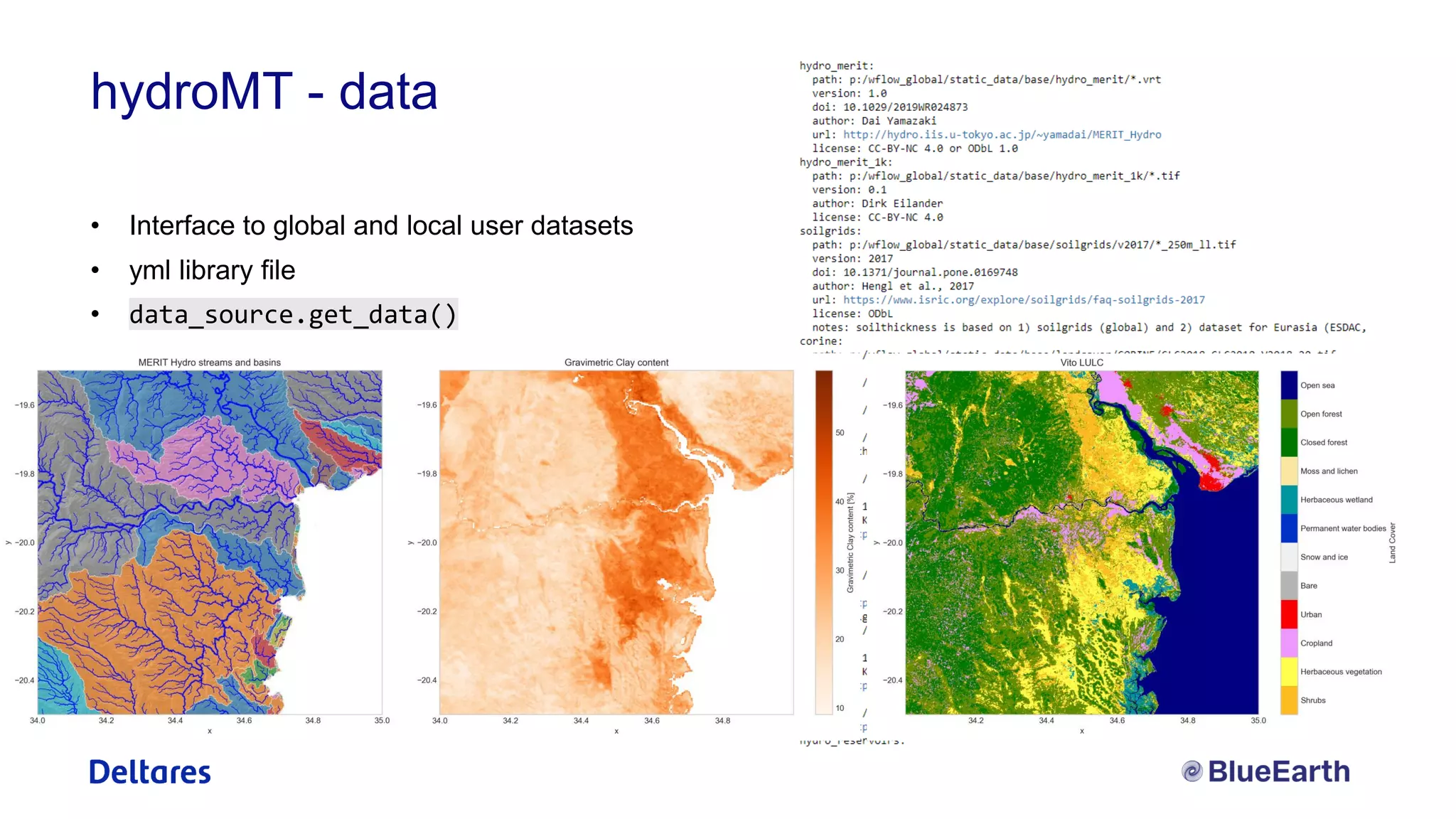 DSD-INT 2020 BlueEarth Engine - hydroMT - model builder framework | PPT