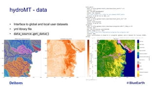 DSD-INT 2020 BlueEarth Engine - hydroMT - model builder framework | PDF